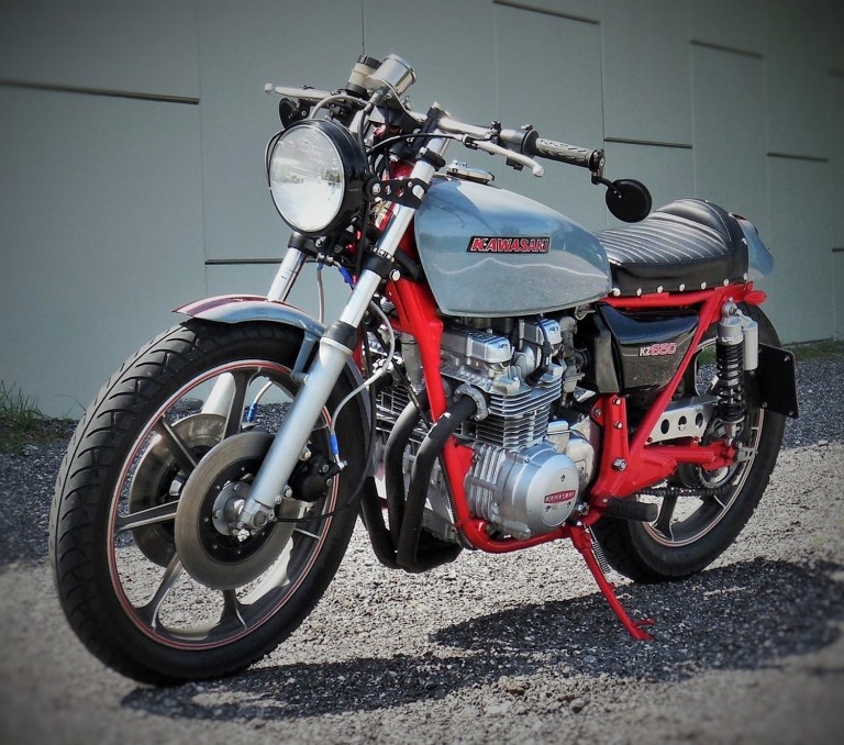 Kawasaki KZ650 Cafe Racer by Toby Jones – BikeBound