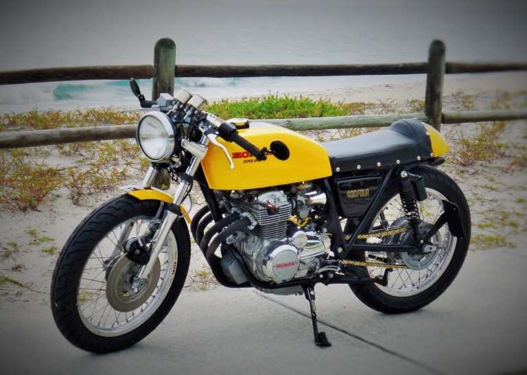 Honda CB400F Cafe Racer by OtC Custom – BikeBound