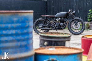 Honda CB550 Brat by Ironwood Custom Motorcycles – BikeBound