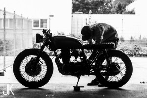 Honda CB550 Brat by Ironwood Custom Motorcycles – BikeBound
