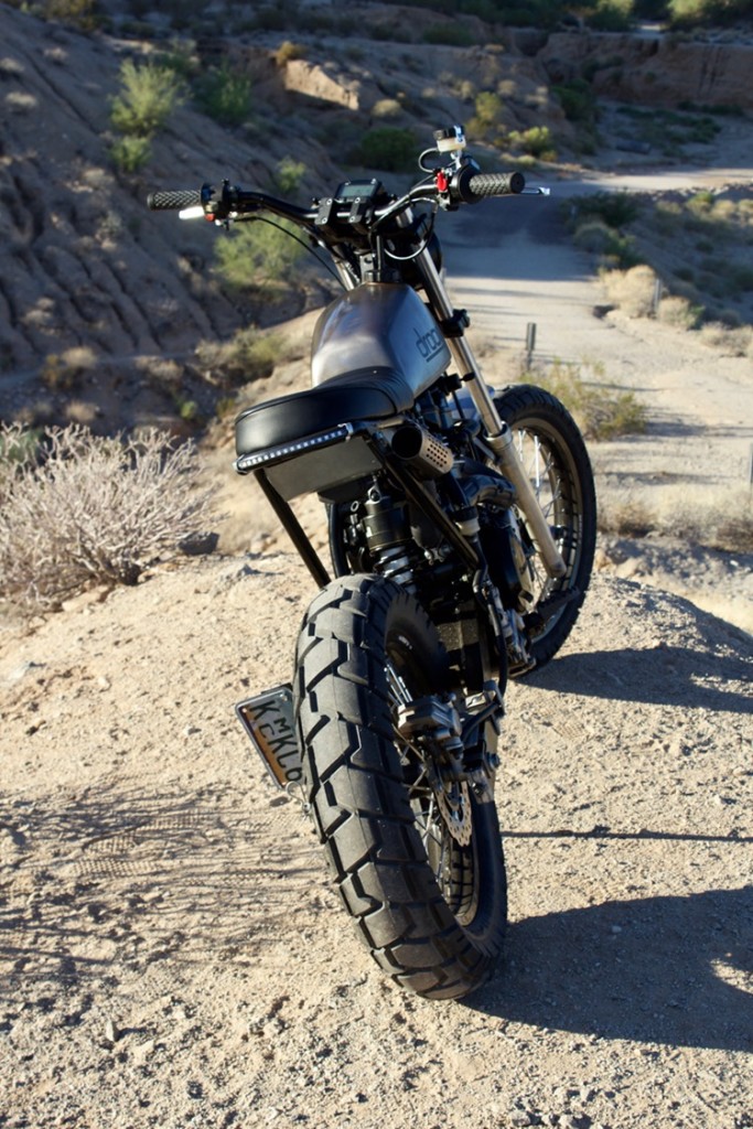 Kawasaki KLR650 Tracker by Droog Moto – BikeBound