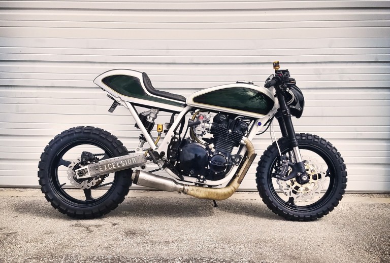 Kawasaki KZ900 Cafe Racer by Excelsior Customs – BikeBound
