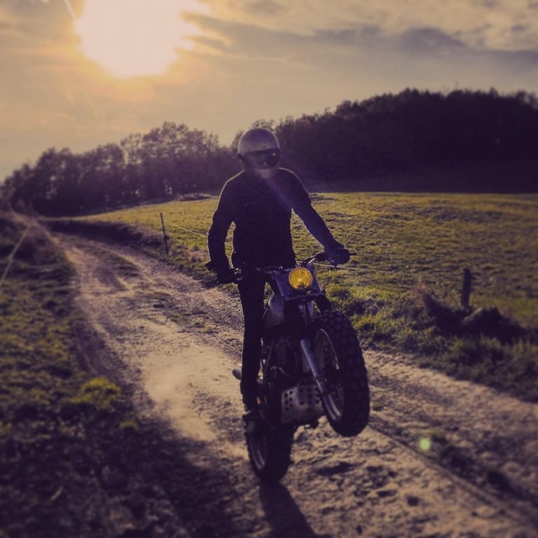 Honda Dominator Scrambler by BF Motorcycles – BikeBound