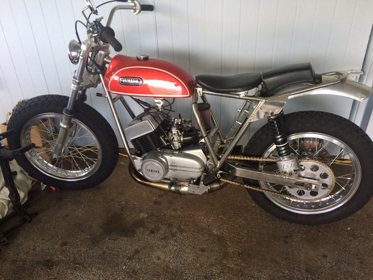 Yamaha RD350 Street Tracker by Scott Zupner – BikeBound