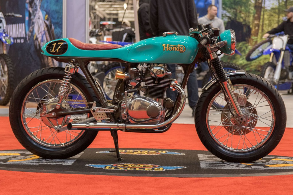 Honda CB350 Cafe Racer by Andrew Frederick – BikeBound