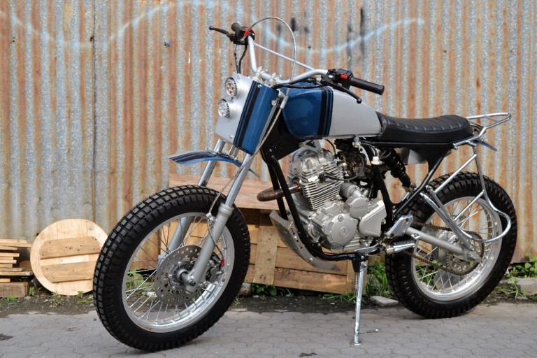 Yamaha Scorpio 225 Tracker by Jowo Kustom – BikeBound