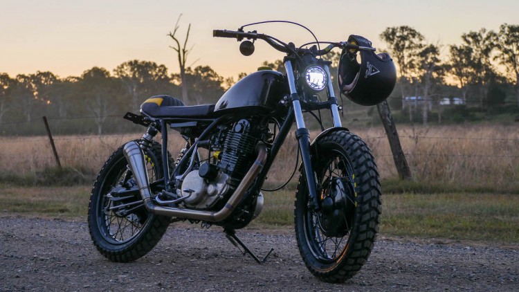 Yamaha SR400 Scrambler by Purpose Built Moto – BikeBound