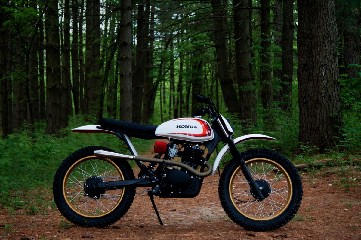 Honda 125 Scrambler by Slipstream Creations – BikeBound