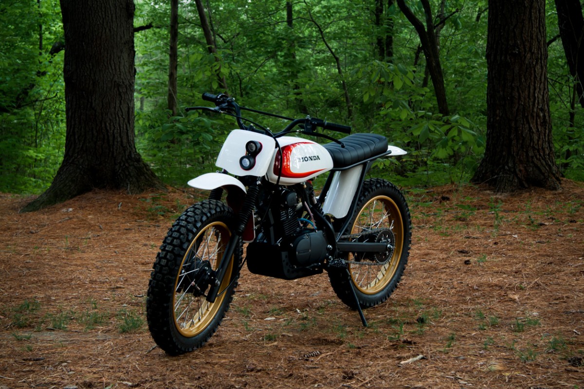 Honda 125 Scrambler by Slipstream Creations – BikeBound