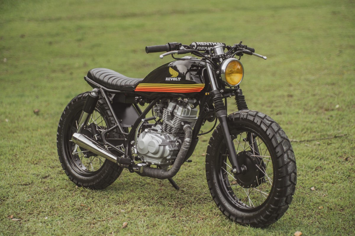 Honda TMX 150 Supremo Brat Tracker by Revolt Cycles – BikeBound