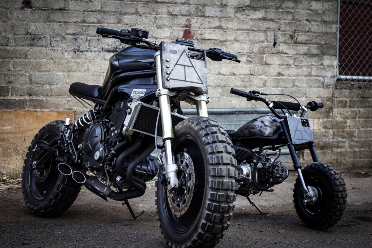 Honda Z50R “Mini Brawler” by Droog Moto – BikeBound