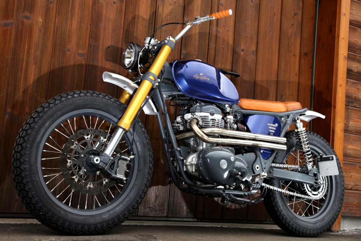 Kawasaki W650 Tracker by Age of Glory x Egerie Moto – BikeBound