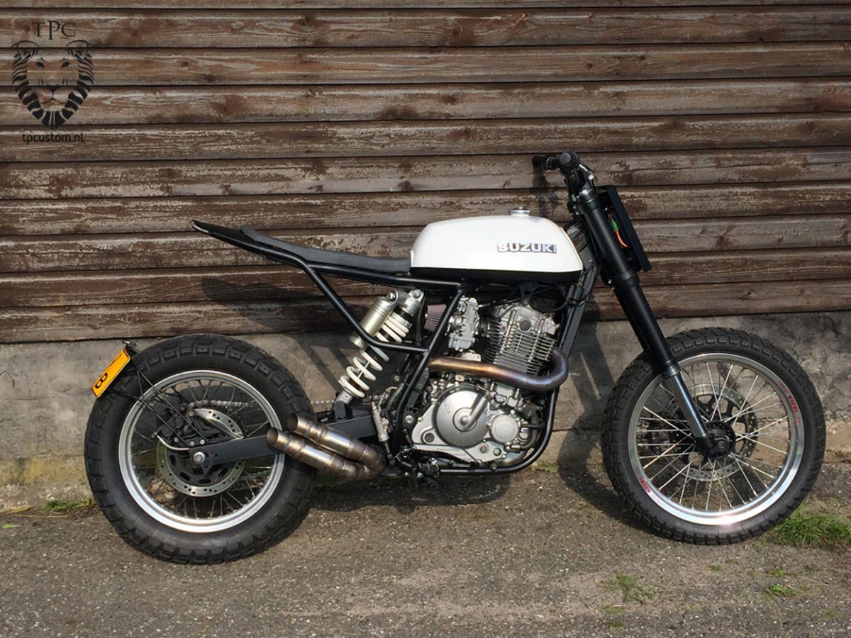 Suzuki DR650 Tracker by TPCustom – BikeBound