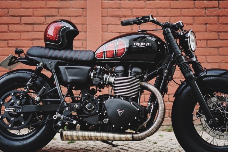 Triumph T100 Bonneville Custom Bobber by Unik Edition – BikeBound