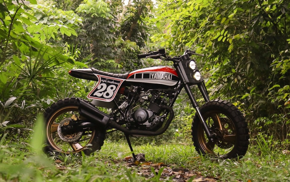 Yamaha XTZ125 Tracker by Ape Customs – BikeBound