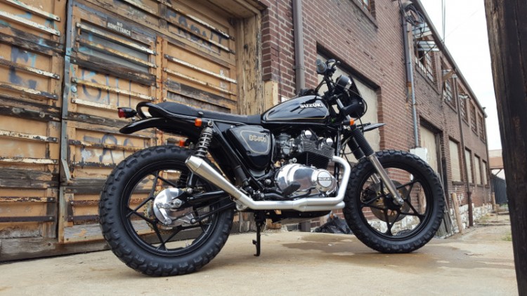 Suzuki GS450 Scrambler by Brickhouse Builds – BikeBound