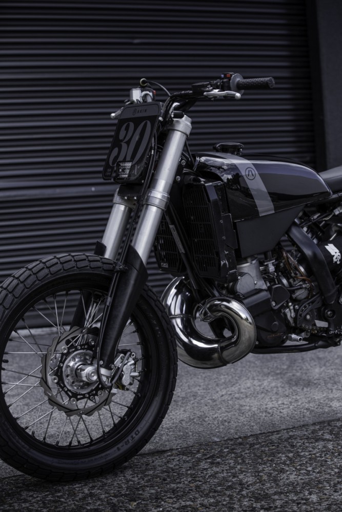 Akin Moto KTM 300 Street Tracker – BikeBound