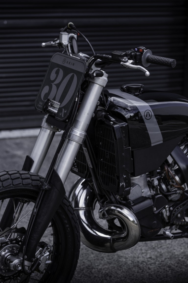 Akin Moto KTM 300 Street Tracker – BikeBound