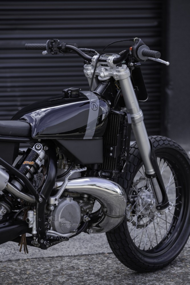 Akin Moto KTM 300 Street Tracker – BikeBound