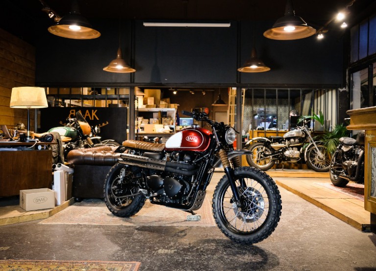 Custom Triumph Scrambler 900 by BAAK Motocyclettes – BikeBound
