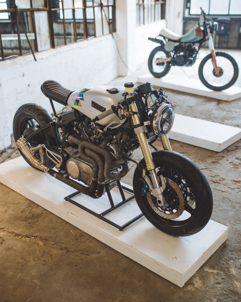 Yamaha XV750 Virago Custom by De Stijl Moto – BikeBound