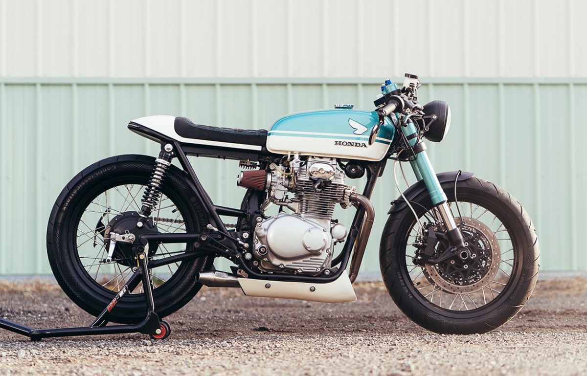 Aviation-Grade: Honda CB350 Restomod by Merlin Cycleworks – BikeBound