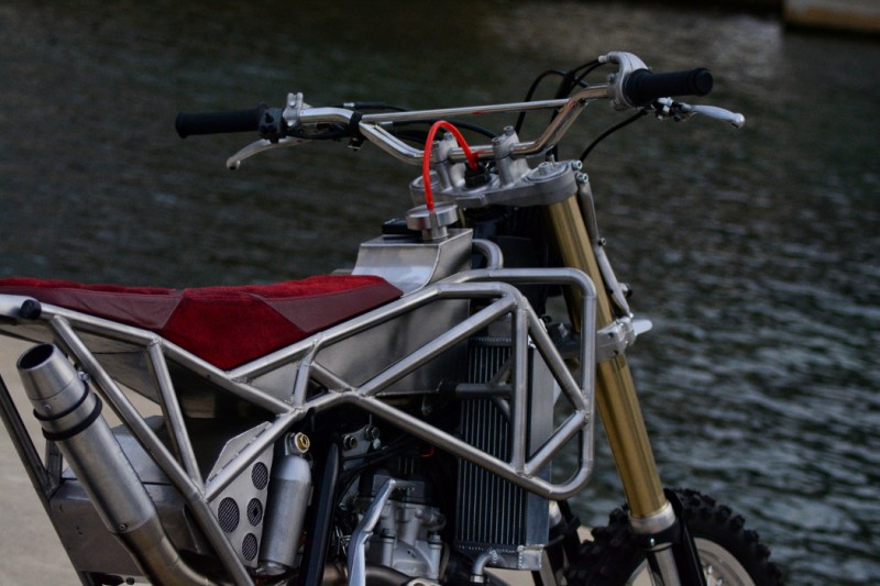 Custom Enduro: Yamaha WR450F “Skeleton” by Le Motographe – BikeBound
