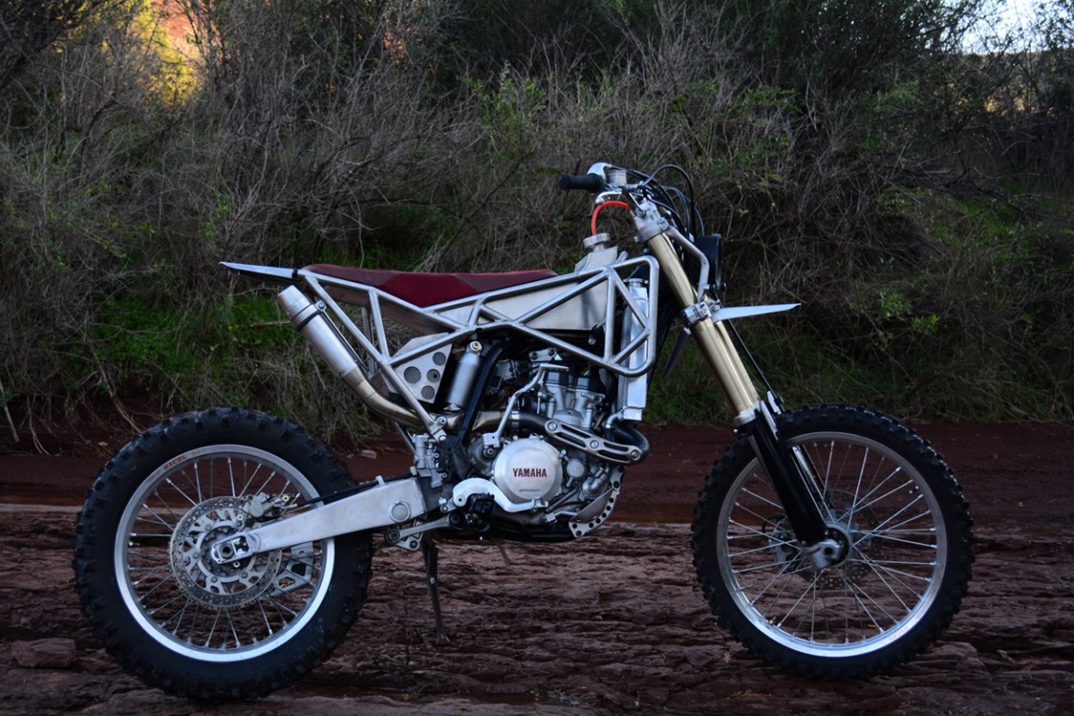 Custom Enduro: Yamaha WR450F “Skeleton” by Le Motographe – BikeBound