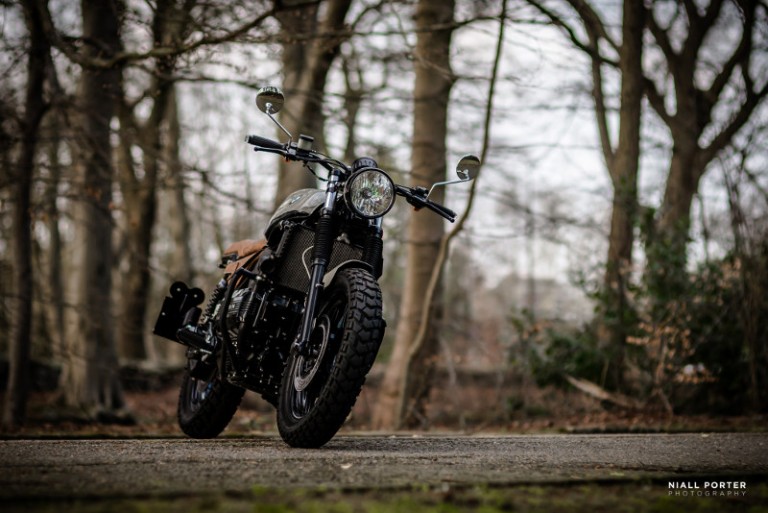 “Revive”: BMW K100 Street Scrambler by David Ewen – BikeBound