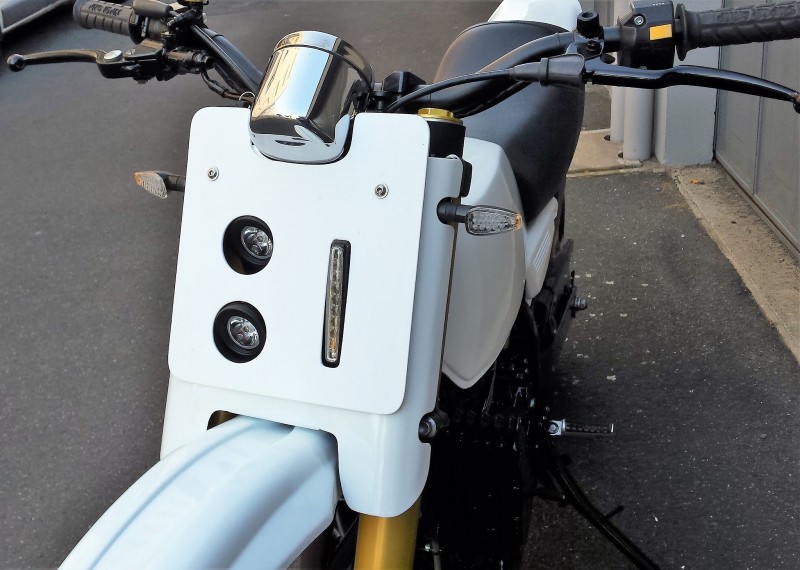“Big One”: Suzuki DR800 Scrambler by YC Design – BikeBound