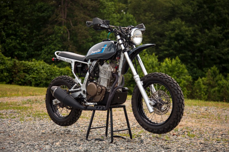 American Dominator: Honda NX650 Scrambler by Matt Butts – BikeBound