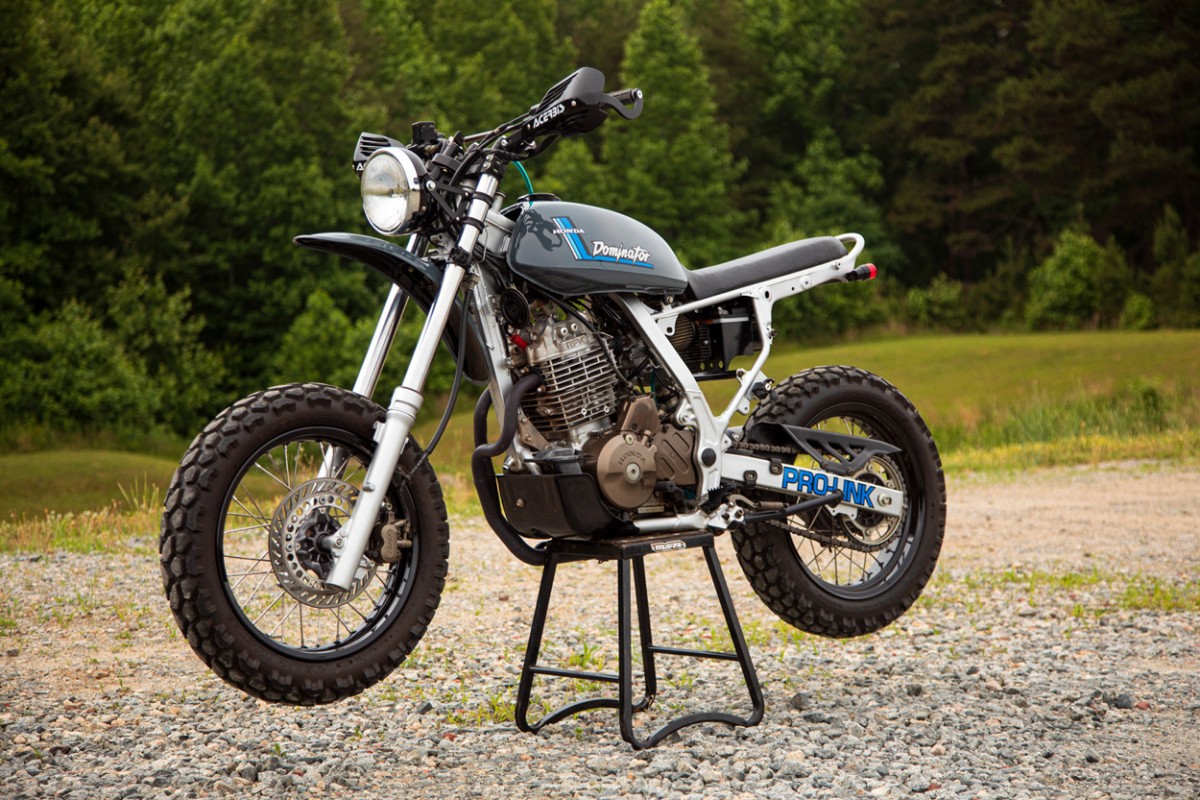 American Dominator: Honda NX650 Scrambler by Matt Butts – BikeBound