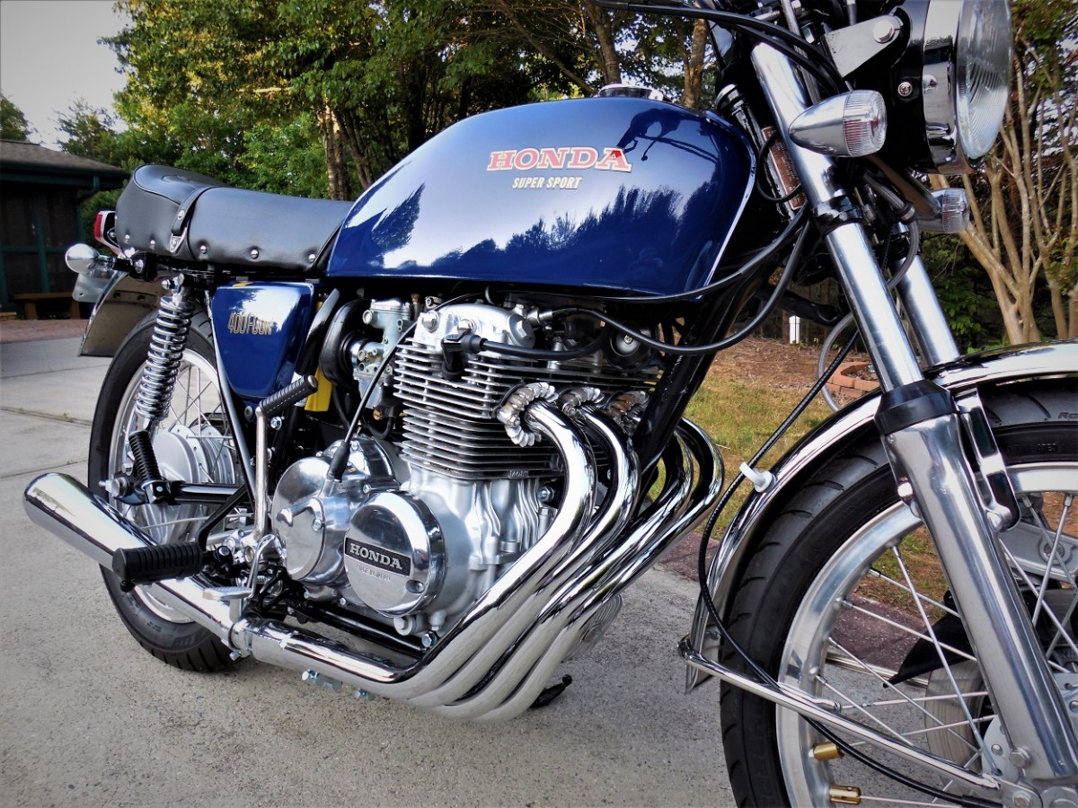 50th Anniversary 400 Four: Honda CB400F Resto – BikeBound