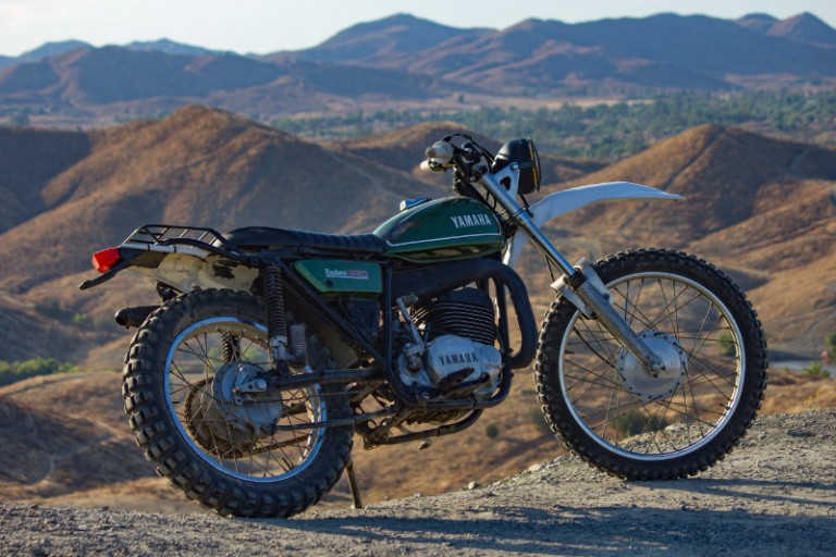 Modernized Vinduro: Yamaha DT360 by Joseph Rumble – BikeBound