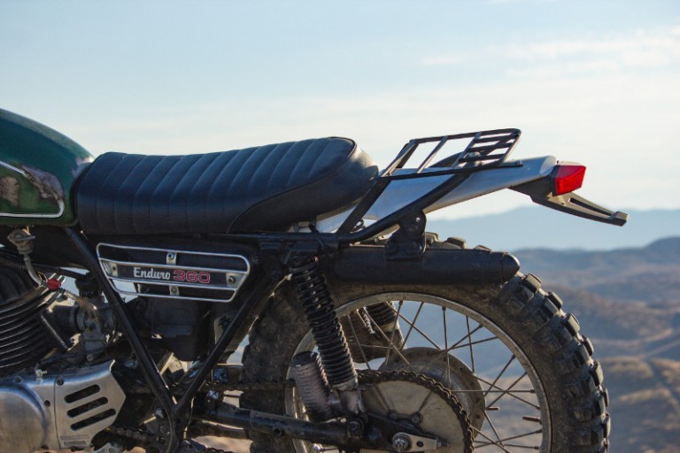Modernized Vinduro: Yamaha DT360 by Joseph Rumble – BikeBound