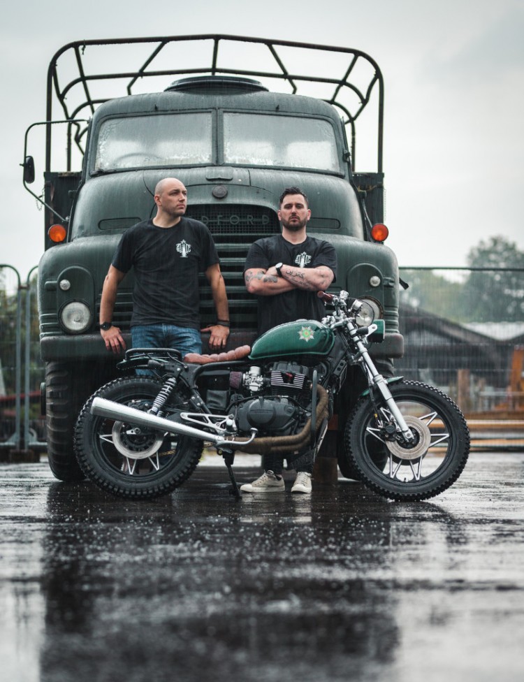 All Squared Away: Honda CB450DX by JM Customs – BikeBound