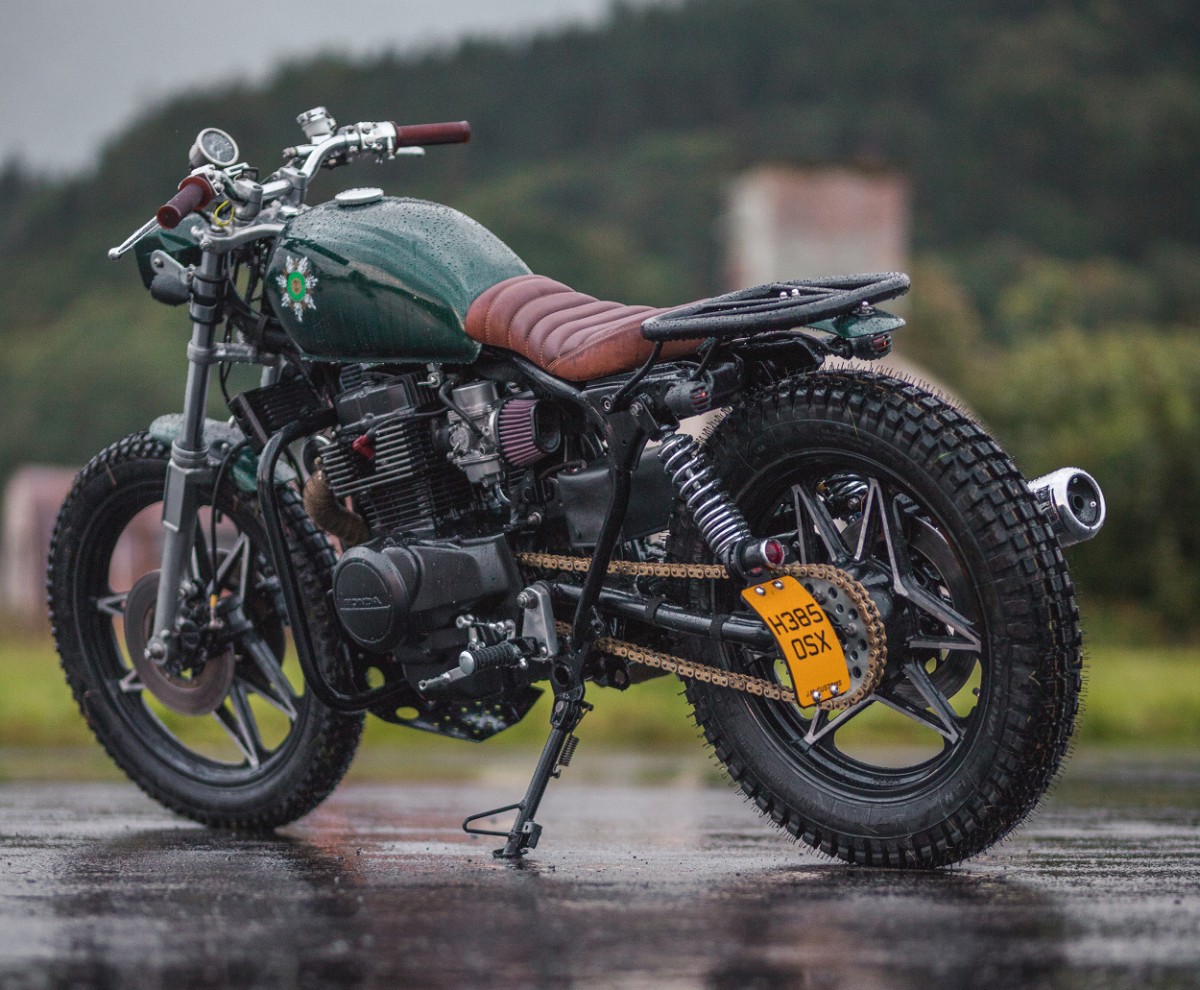 All Squared Away: Honda CB450DX by JM Customs – BikeBound