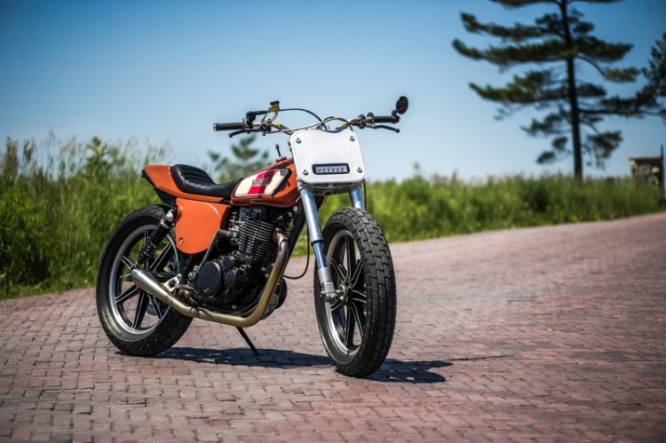 Project X-Tracker: Yamaha XT500 Street Tracker – BikeBound