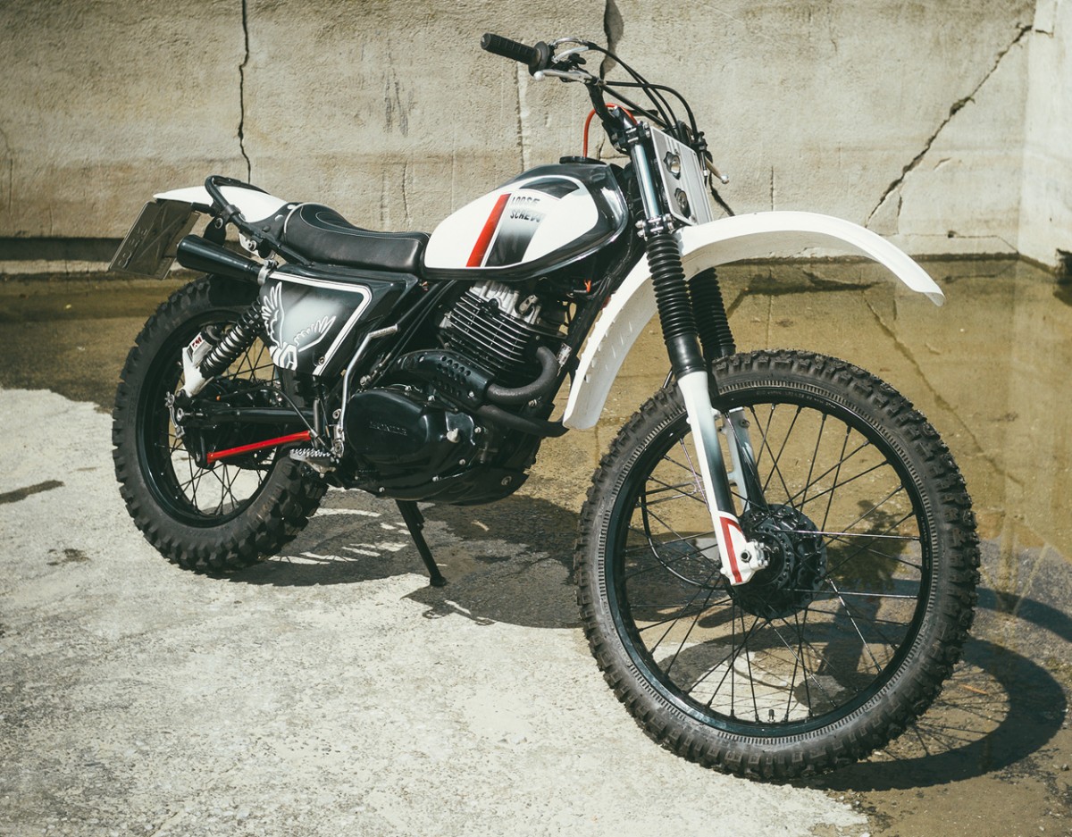 Street Sweet, Dirt Worthy: Honda XL500 by Loose Screw – BikeBound