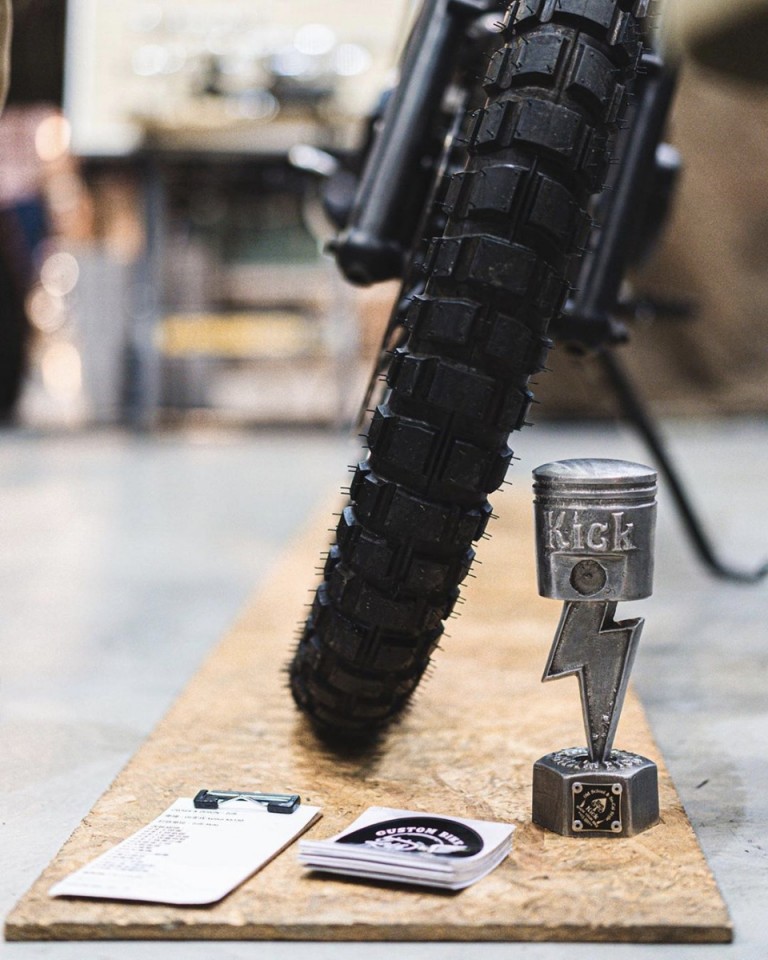 Warhawk-Inspired Kymco KTR 150 Street Scrambler – BikeBound