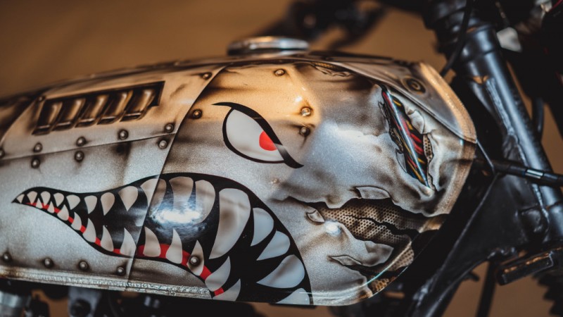 Warhawk-Inspired Kymco KTR 150 Street Scrambler – BikeBound