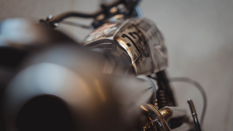 Warhawk-Inspired Kymco KTR 150 Street Scrambler – BikeBound