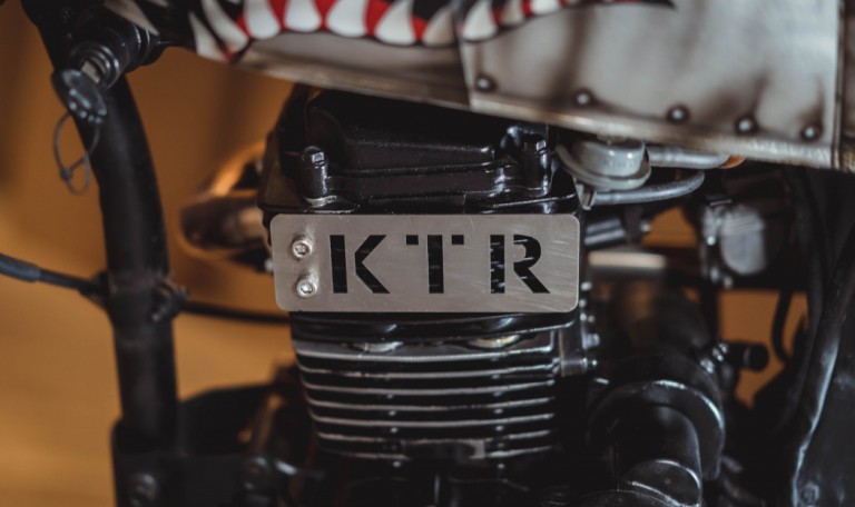 Warhawk-Inspired Kymco KTR 150 Street Scrambler – BikeBound