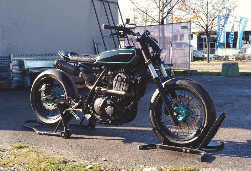Modular Prototype: Suzuki DR650 Cafe Racer / Tracker – BikeBound