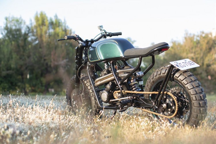Kymco KTR 150 Tracker / Scrambler by S.M.F – BikeBound