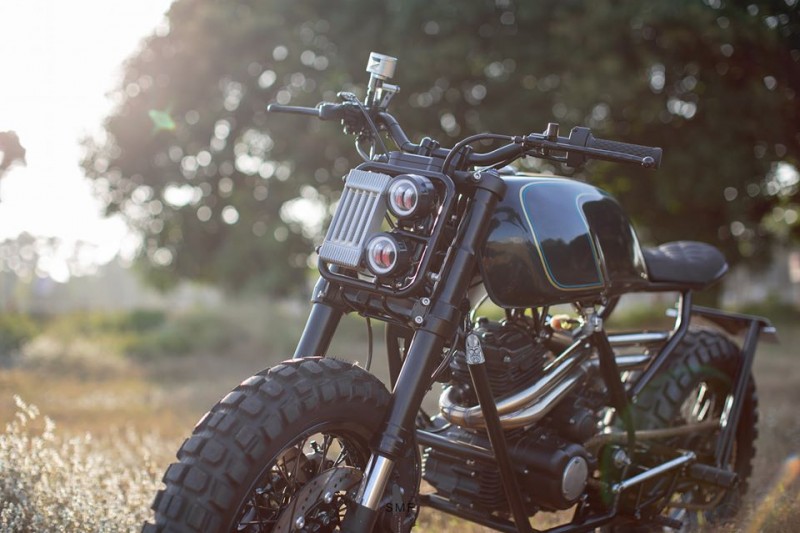 Kymco KTR 150 Tracker / Scrambler by S.M.F – BikeBound