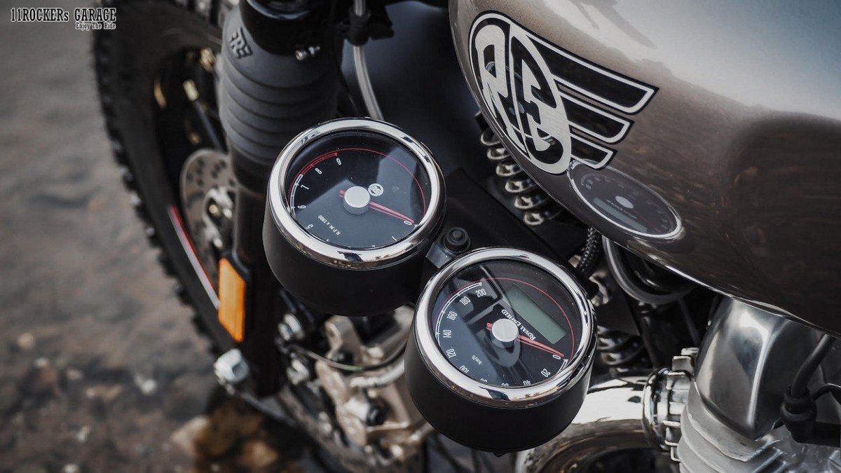 Scram 650: Royal Enfield Interceptor by 11ROCKERs GARAGE – BikeBound