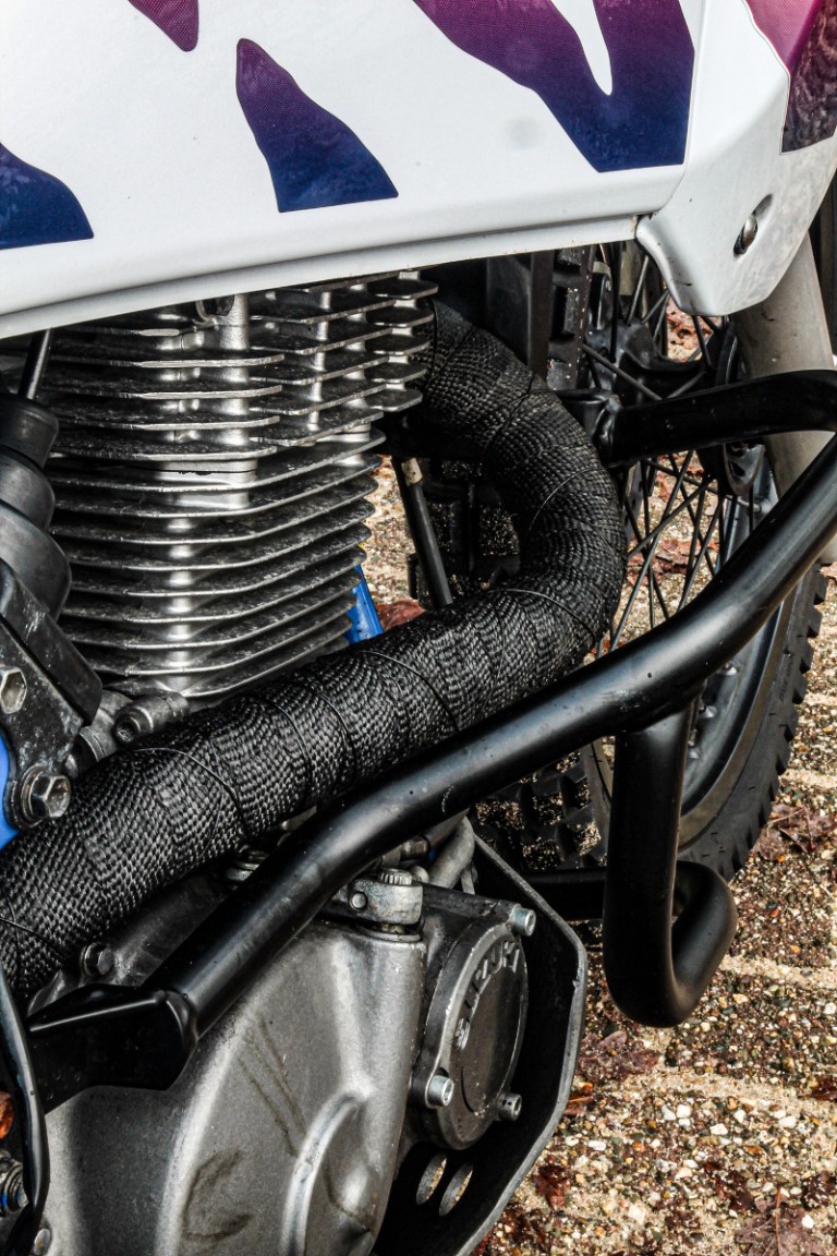 ’90s Rally Resto: Suzuki DR650 by RH Motorcycles – BikeBound