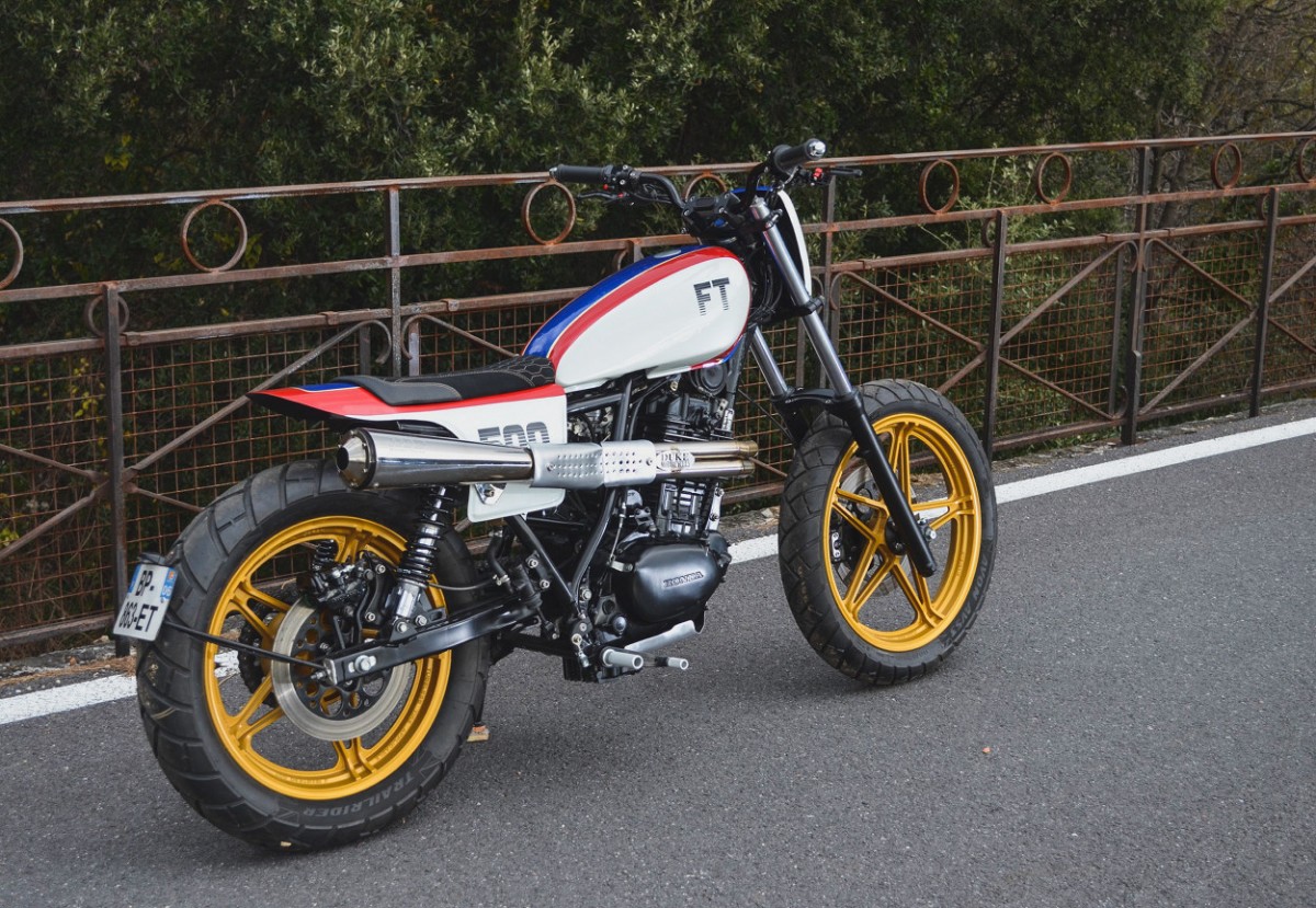 Honda FT500 Street Tracker by Duke Motorcycles – BikeBound