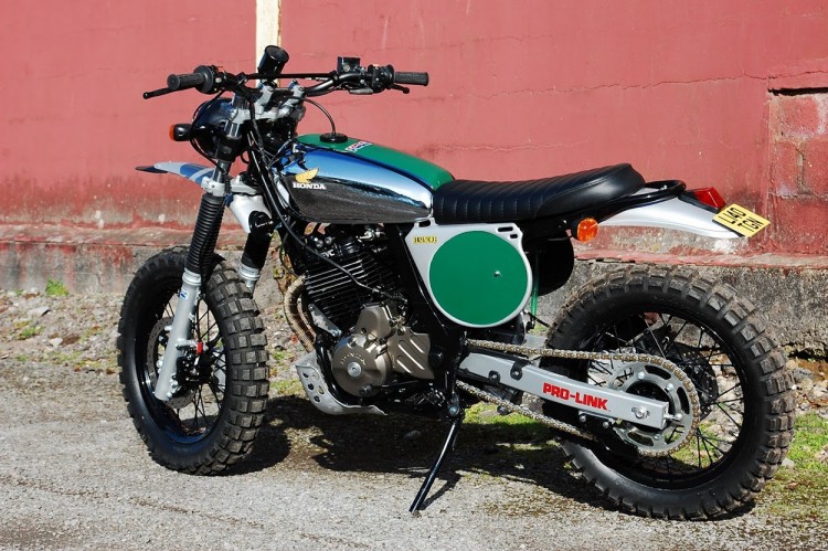 The Last Dominator: Honda NX650 by Andrew Greenland – BikeBound